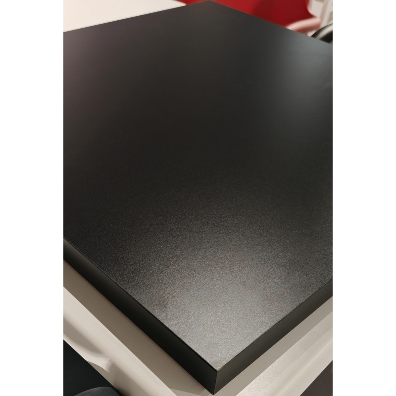 Tablero de melamina 30 mm, NEGRO 10, 60 x 60 cms